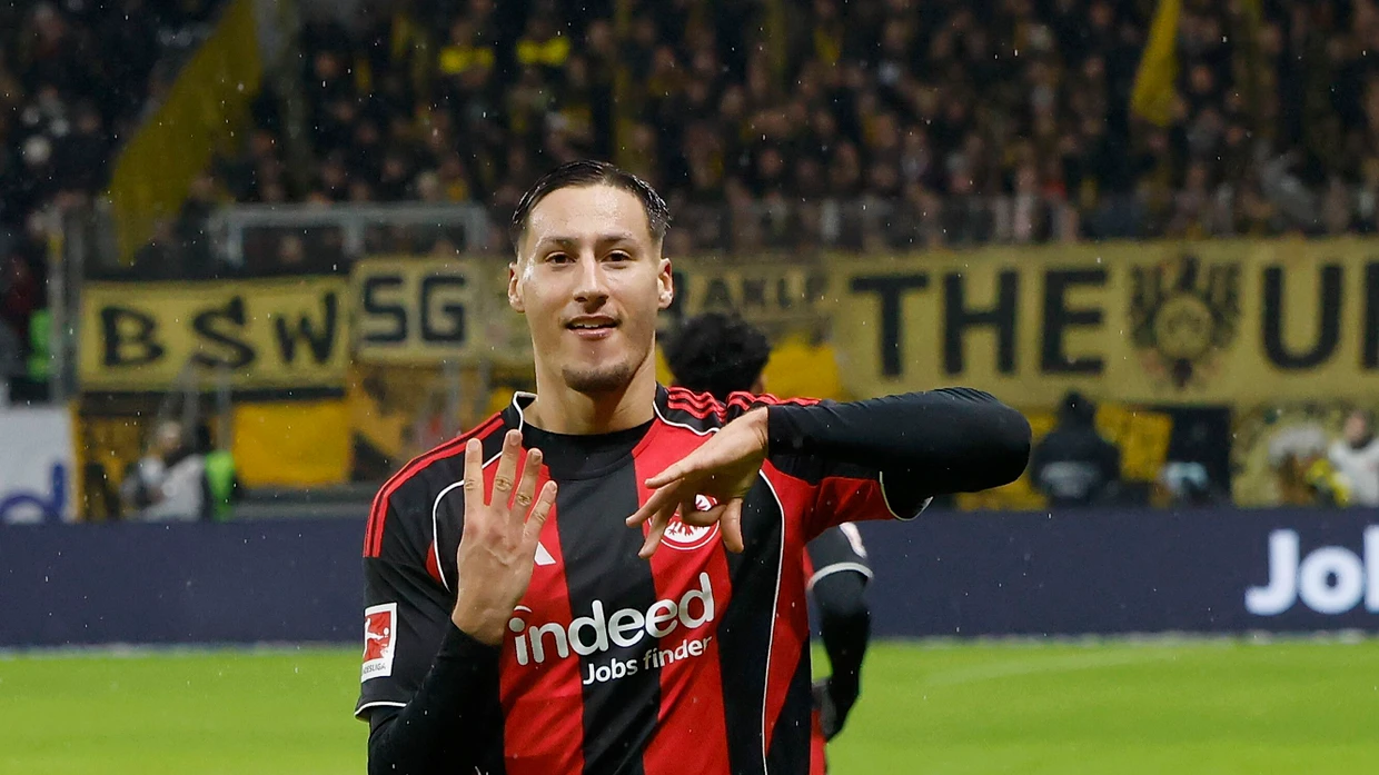 Younes Ebnoutalib glänzt bei seinem Eintracht-Debüt | FAZ