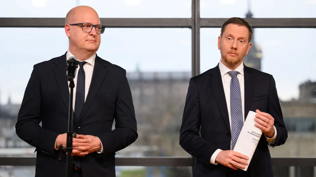 Regierung ohne Mehrheit: Von Sachsen und Thüringen lernen | FAZ