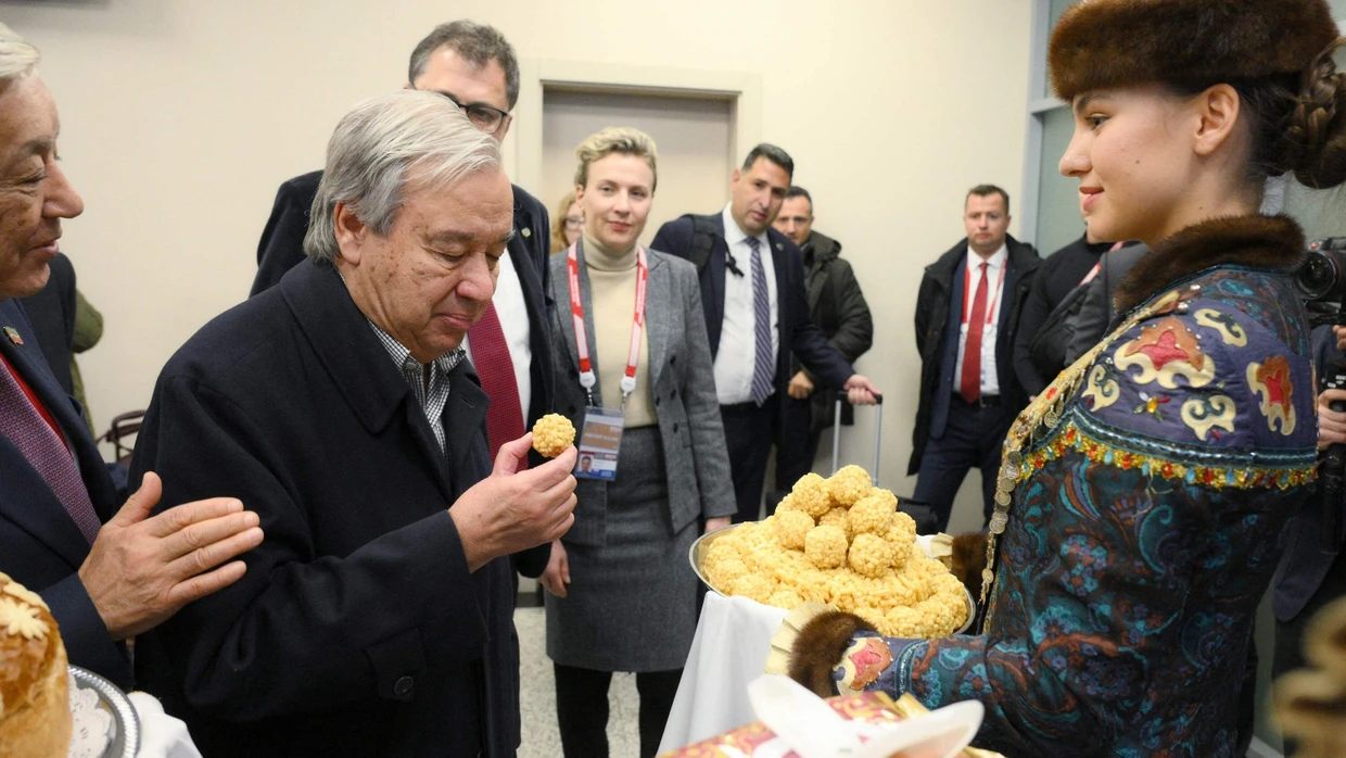 BRICS-Gipfel: António Guterres in Wladimir Putins Show | FAZ