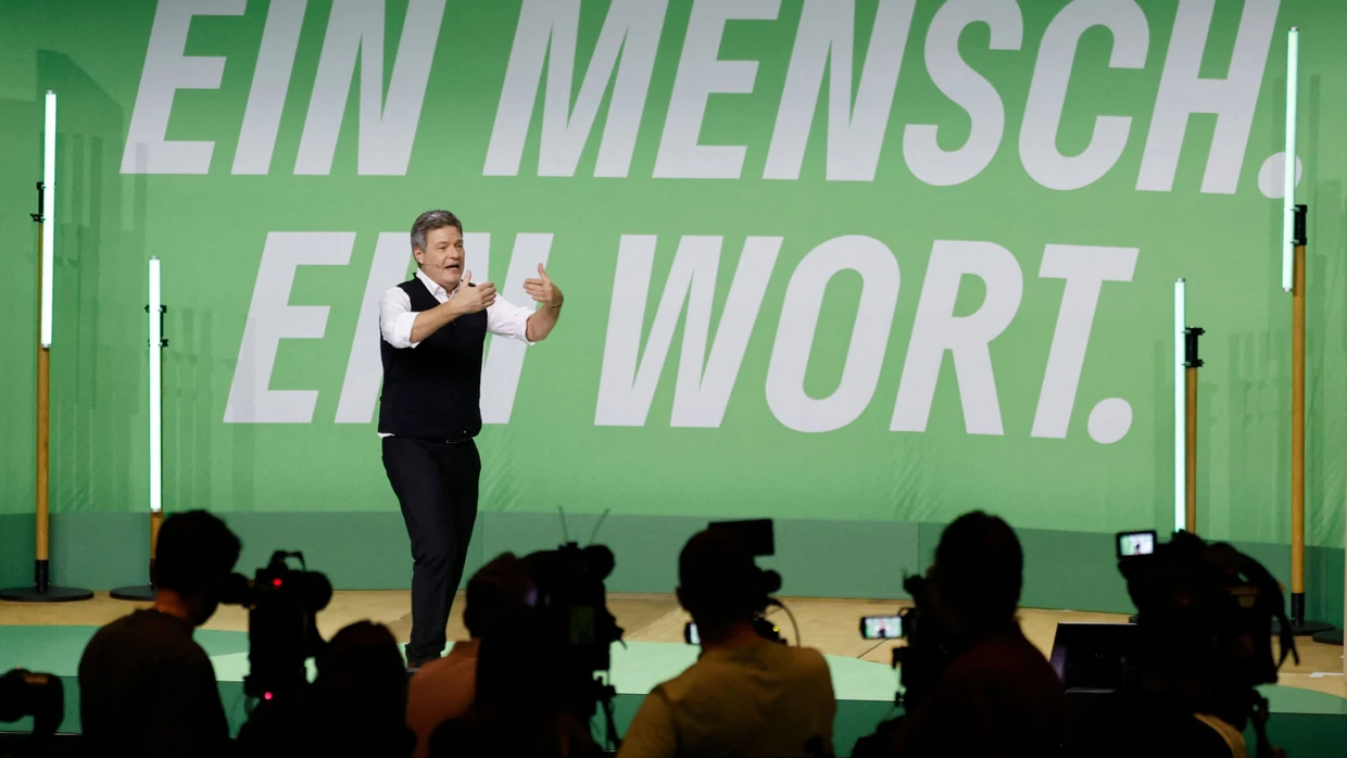 Grüner Wahlkampf-Auftakt: Die SPD erwähnt Habeck nicht mal | FAZ