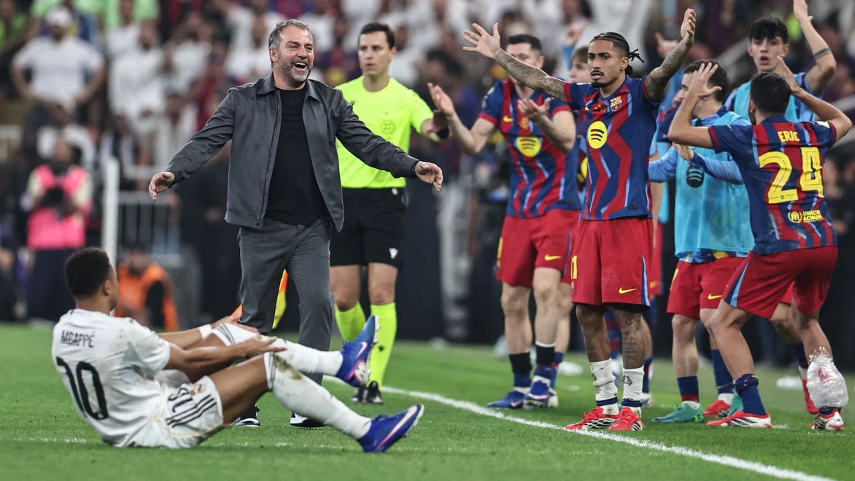 Hansi Flick gewinnt Supercopa mit FC Barcelona gegen Real Madrid | FAZ