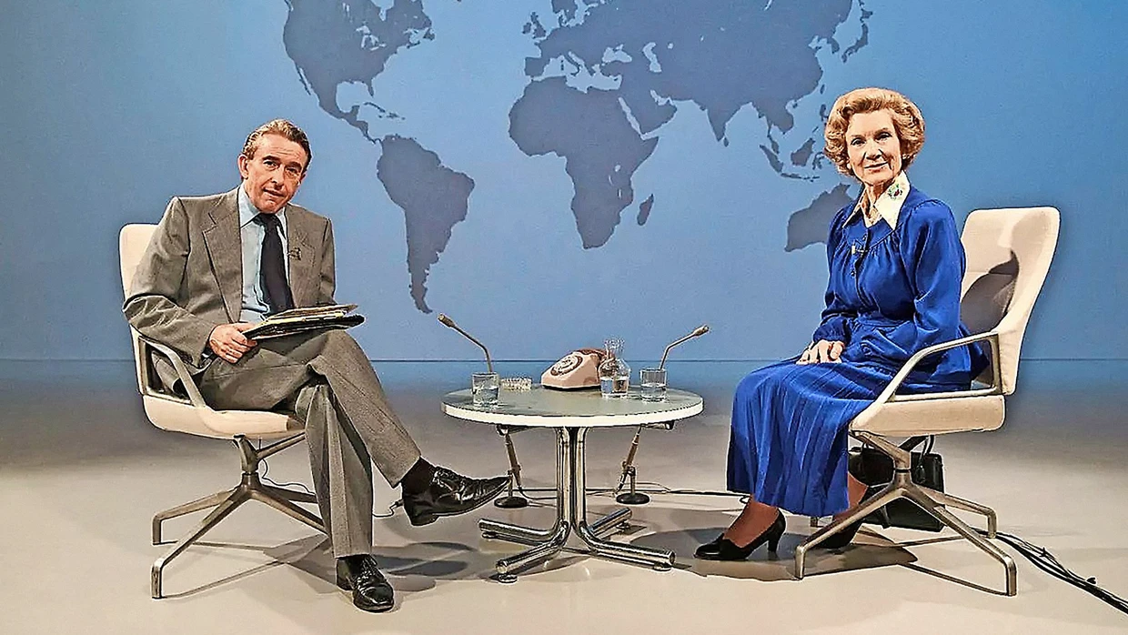 Legendäres Thatcher-Interview als TV-Drama: „Brian and Maggie“ | FAZ