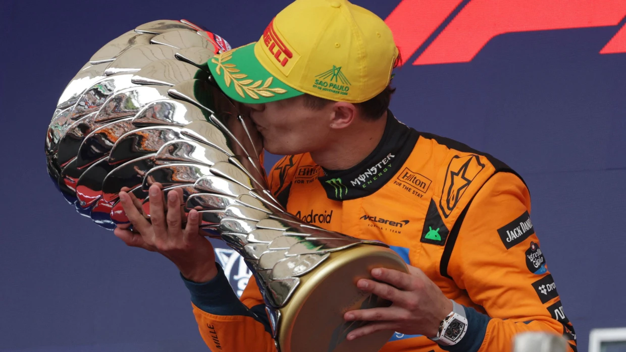Lando Norris siegt bei Formel 1 in Brasilien: Max Verstappen mit ...