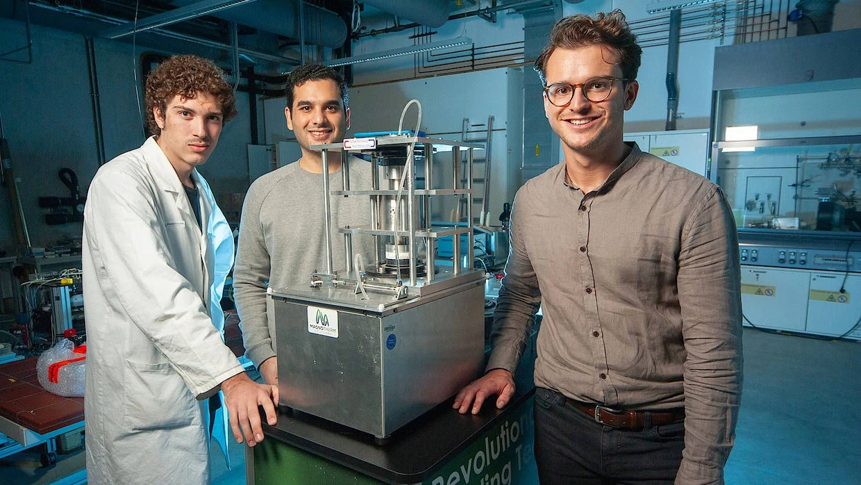 Magnotherm ist das Start-up of the Year in Frankfurt | FAZ
