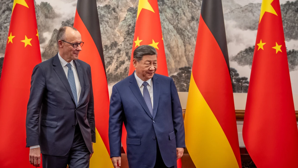 Merz in China: Freundliche Appelle bringen nichts | FAZ