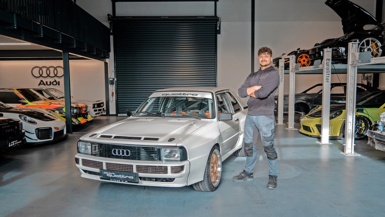 Wie der legendäre Audi Sport Quattro von Autofreaks neu erfunden wird | FAZ