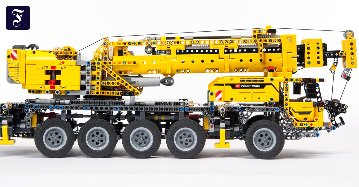 Mobilkran von Lego Technic: Ein Typ für schwere Einsätze