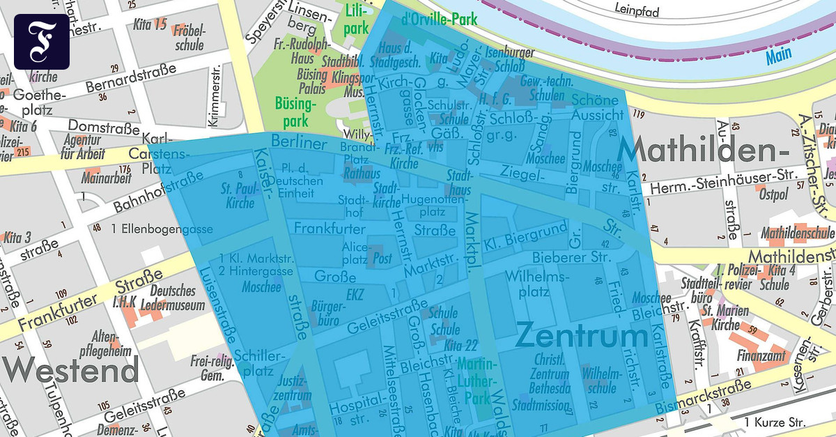 Offenbach legt umfassende Maskenpflicht fest