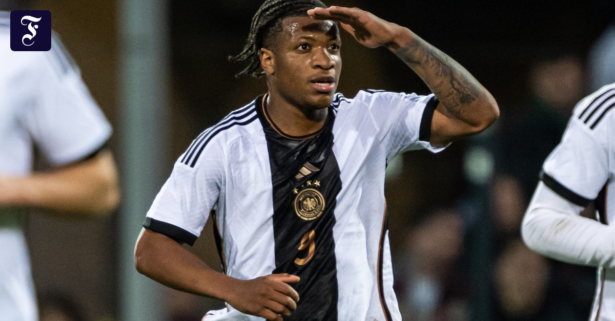 Jessic Ngankam im U-21-Nationalteam: Auch Hansi Flick beeindruckt