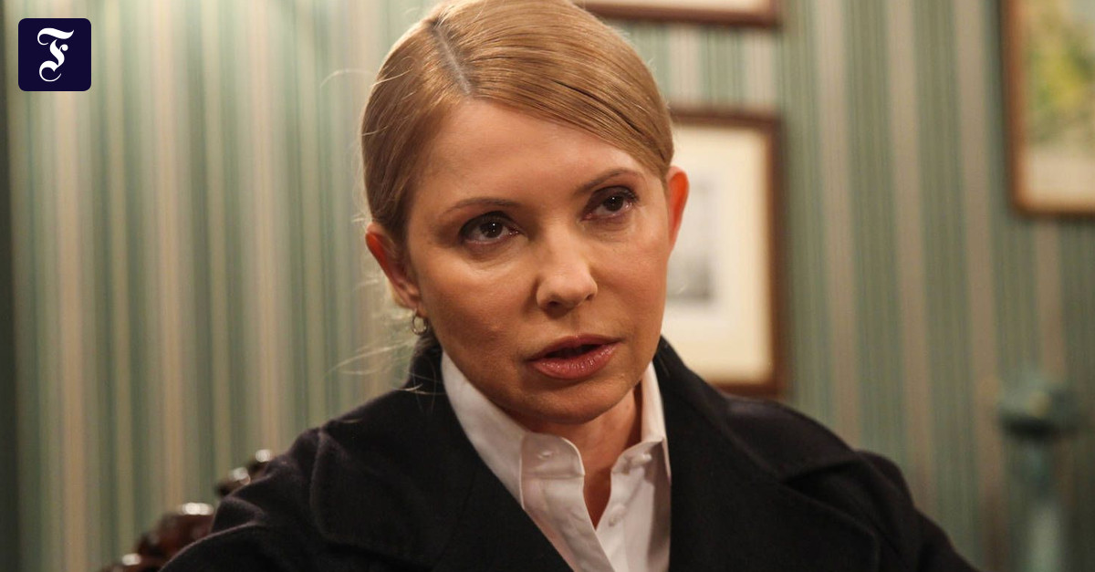 Julija Timoschenko im Gespräch: „Man darf dem Aggressor nicht geben ...