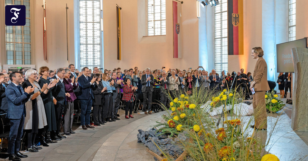 Friedenspreis an Anne Applebaum: „Wir können diesen Krieg gewinnen“