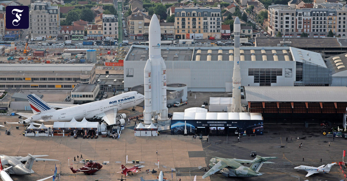Le Bourget: Prahlen und protzen