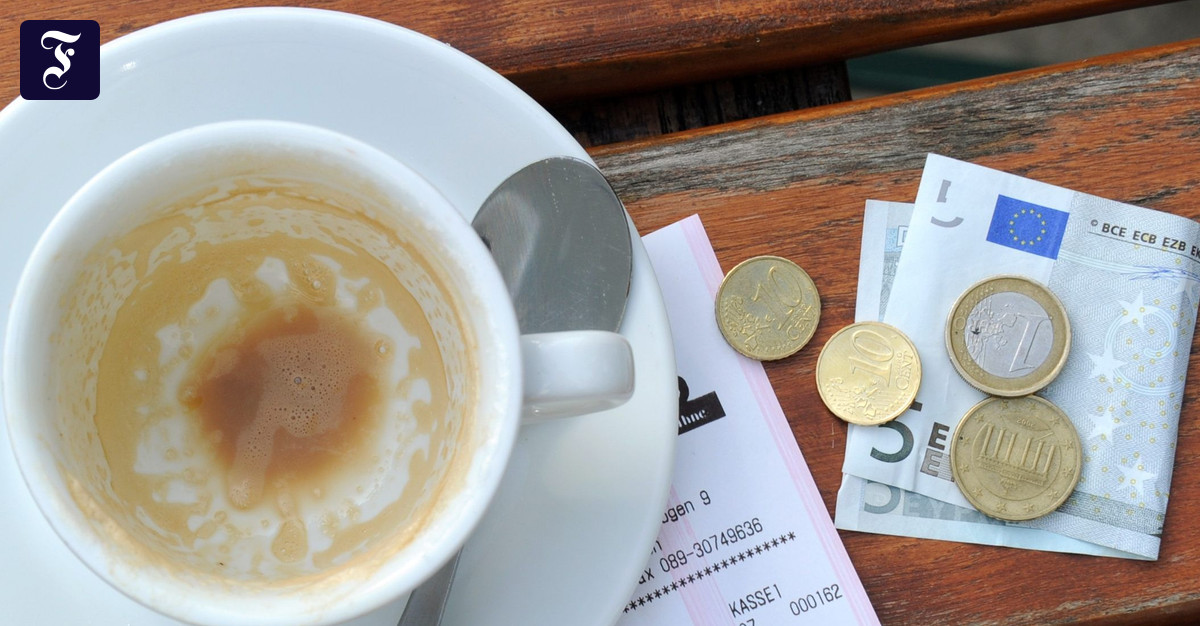 Trinkgeld: Die Deutschen sparen beim Bezahlen im Restaurant | FAZ