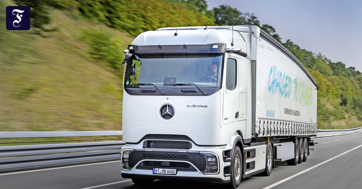 E-Actros 600: Was kann der E-Lkw auf langen Strecken?