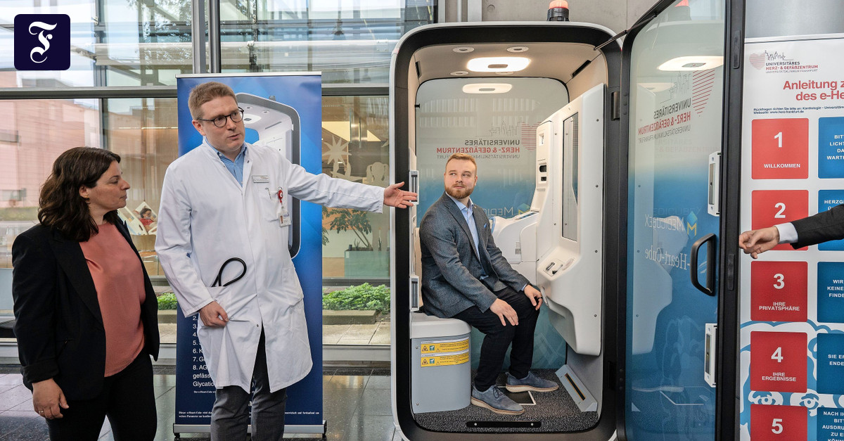 Frankfurter Uniklinik: Screening Cube analysiert Herz-Gesundheit