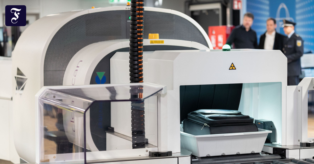 Flughafen Frankfurt setzt auf Hightech-Scanner statt auf Polizei