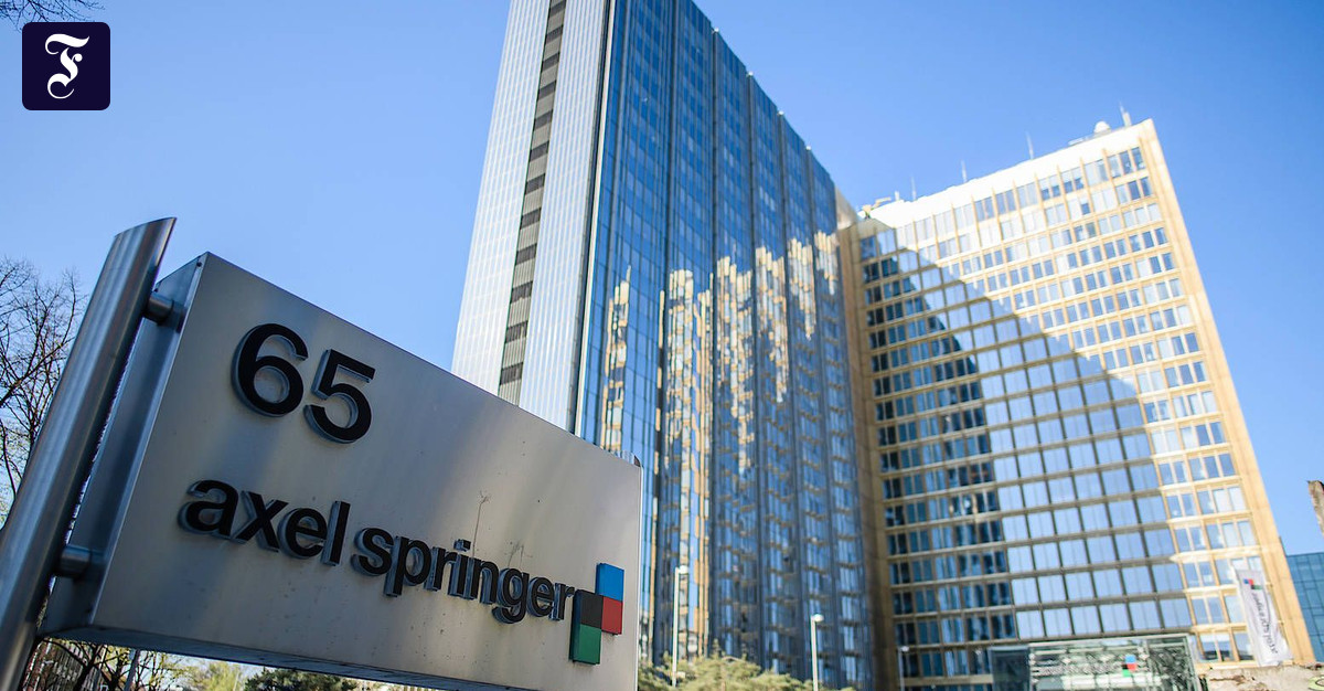 Springer fordert von der Welt-Gruppe ein Mindestergebnis