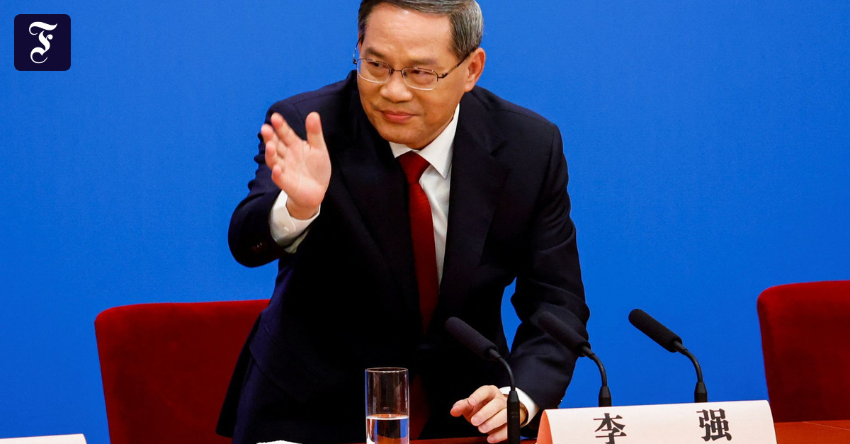 Chinas neuer Ministerpräsident Li Qiang warnt vor Instabilität