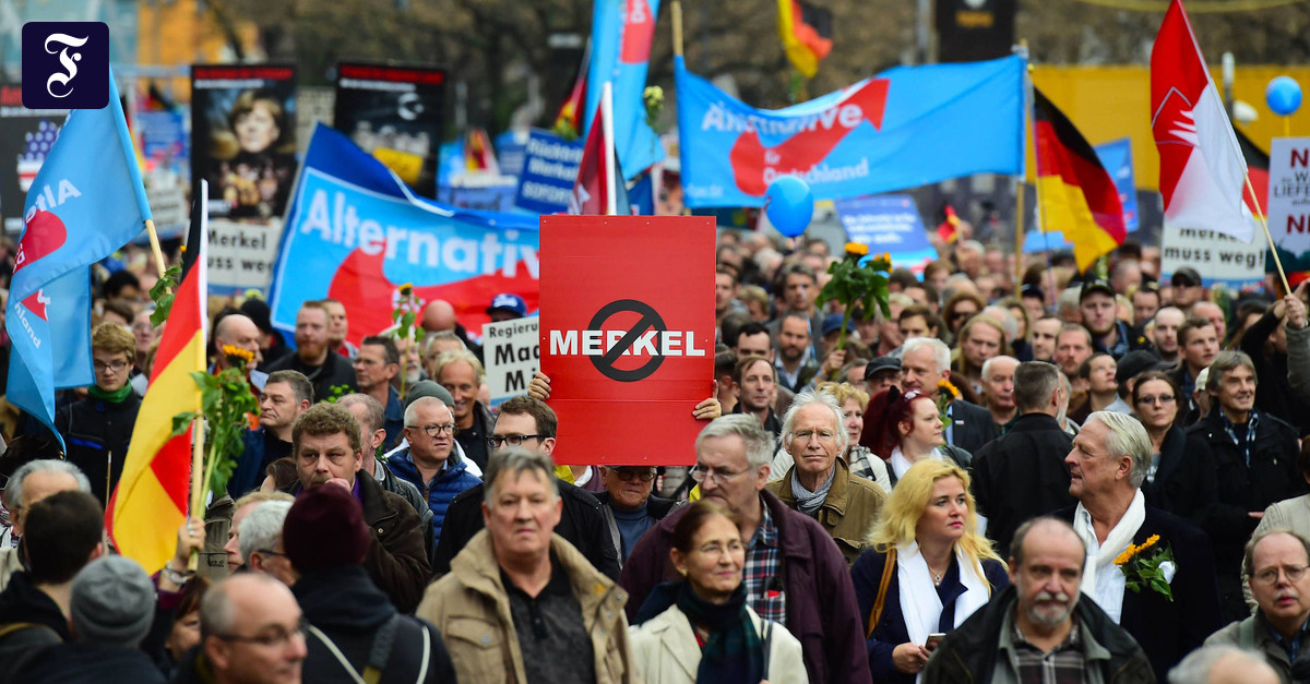 Ist Angela Merkels Abschied der Untergang der AfD?
