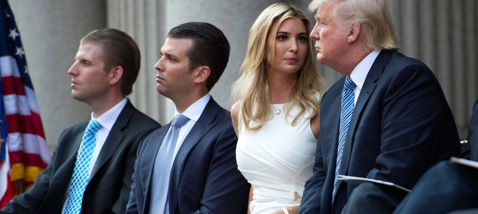 Donald Trump übergibt Geschäfte an seine Söhne