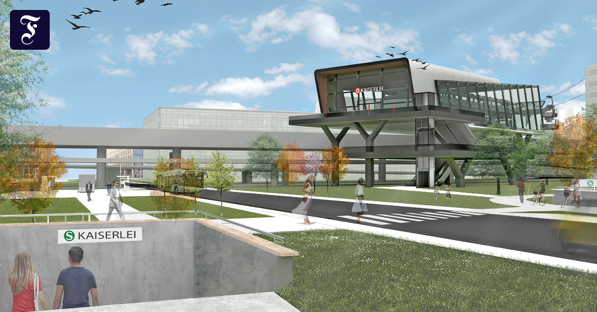 In der Gondel von Offenbach nach Frankfurt: Visionen der Verkehrswende