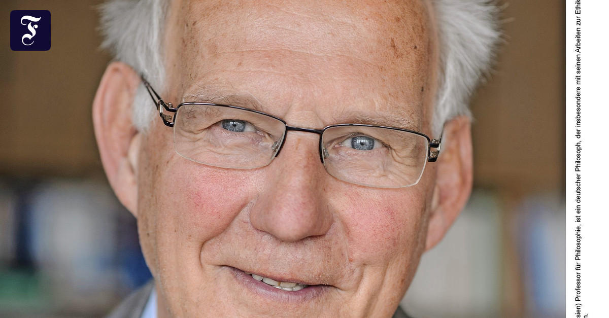 Der Philosoph Otfried Höffe wird achtzig