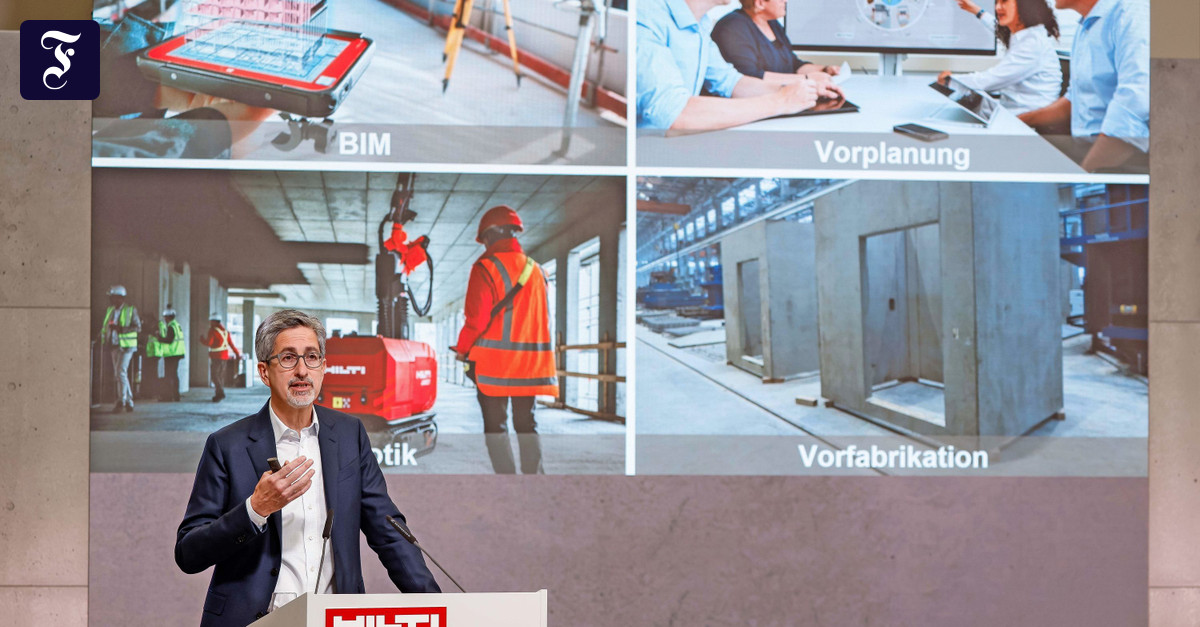 Werkzeughersteller: Jahangir Doongaji führt Hilti auf ein neues Feld | FAZ