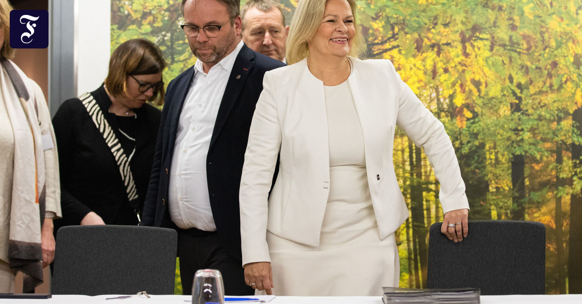 Landtagswahl in Hessen: Warum Nancy Faeser kandidiert