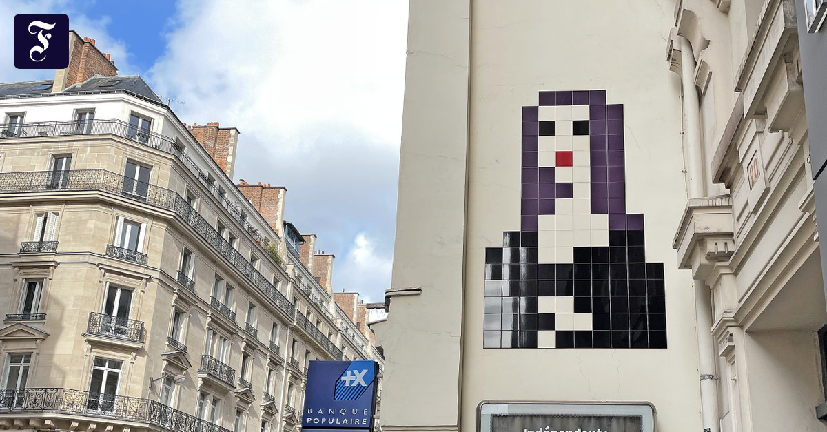 Auf der Suche nach Street-Art von Invader