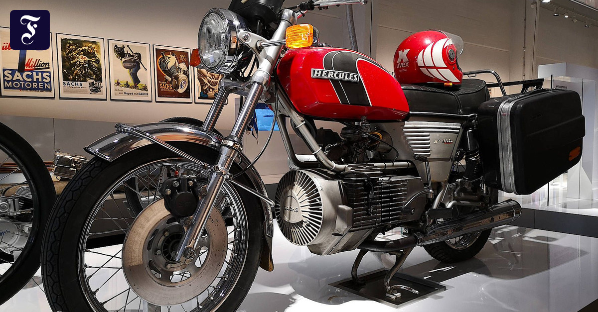 Hercules Motorrad: Das Bike mit dem Staubsauger