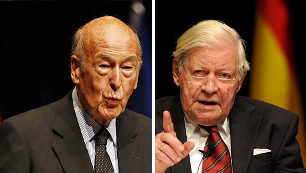 Giscard D’Estaing und Helmut Schmidt: Zornige Großväter des Euro ...