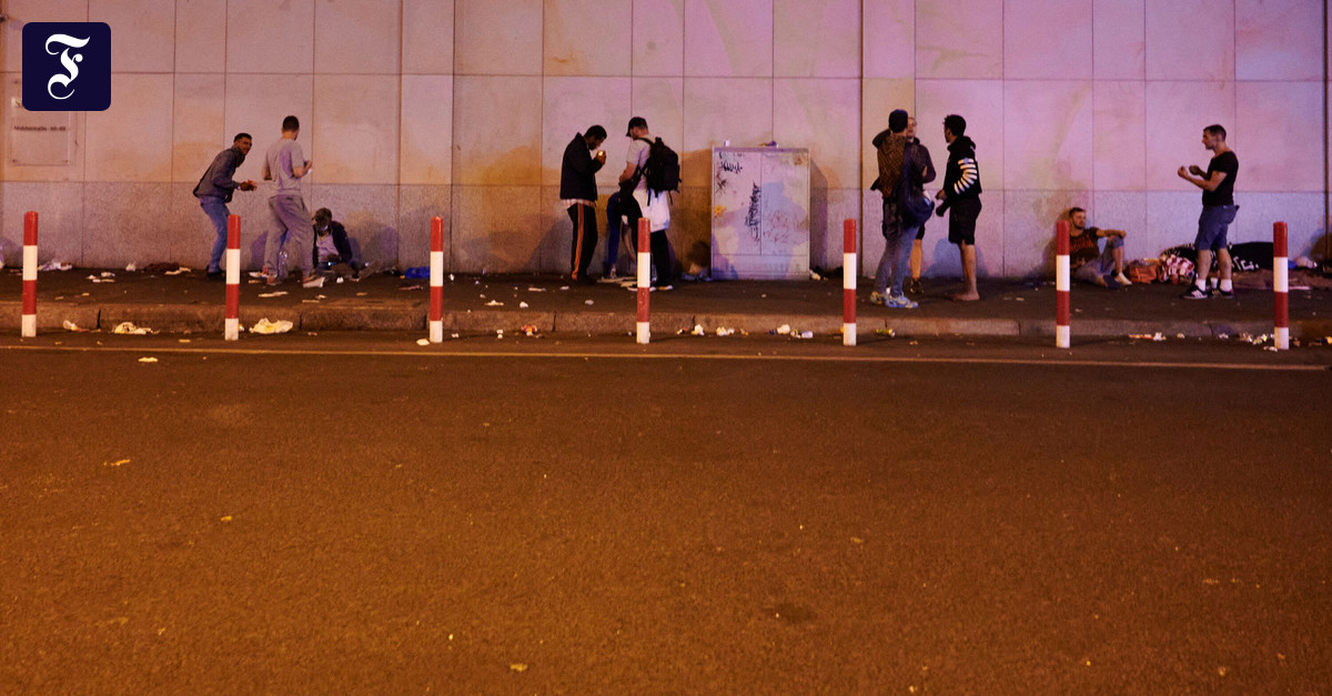 Frankfurt: Im Bahnhofsviertel wird weniger Crack geraucht