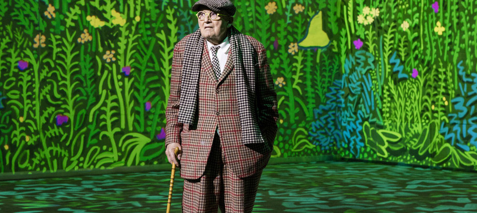 David Hockneys Reise durch seine Kunst im Londoner Lightroom