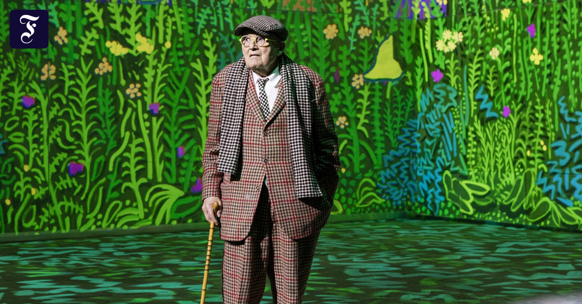 David Hockneys Reise durch seine Kunst im Londoner Lightroom