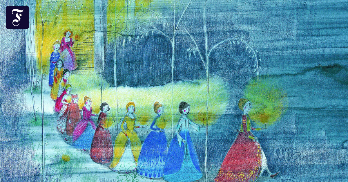 Gebrüder Grimm: Märchen-Illustrationen von Julie Völk
