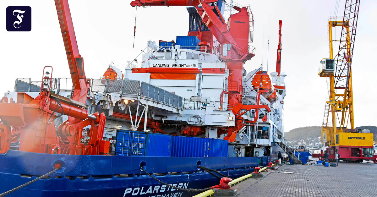 Arktis-Expedition: Deutsches Forschungsschiff „Polarstern“ sticht in See