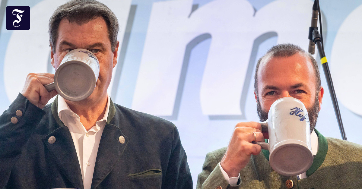 Gillamoos: Manfred Weber, Kevin Kühnert und einfältige Witze der AfD