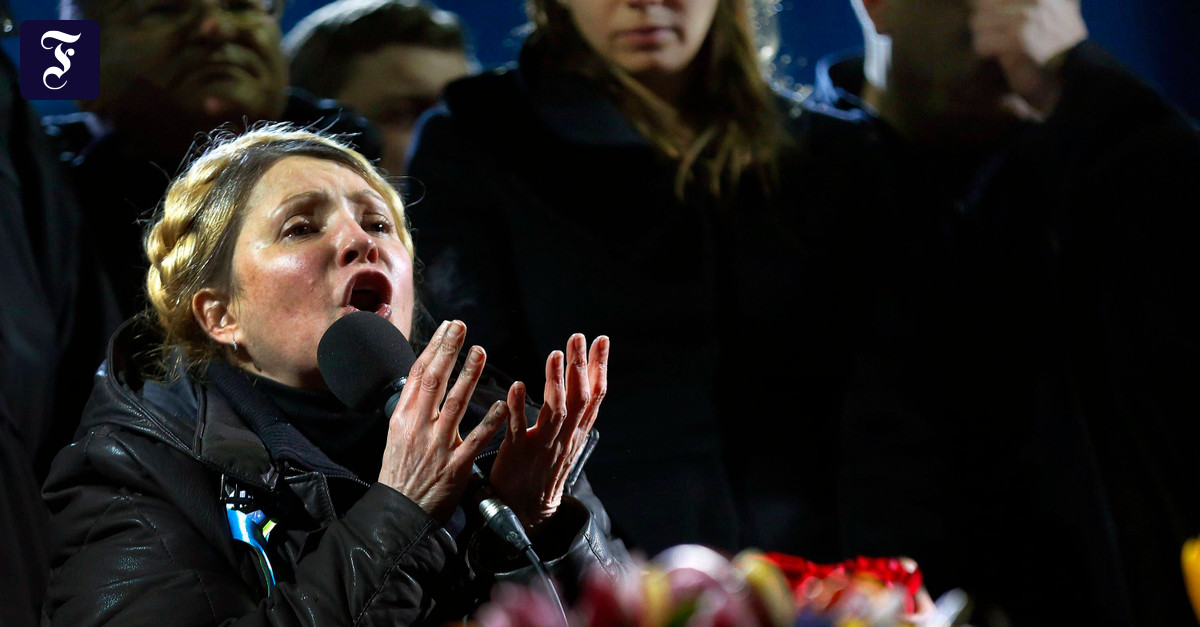Julija Timoschenko: Die ukrainische Löwin frisst sie alle - Debatten - FAZ