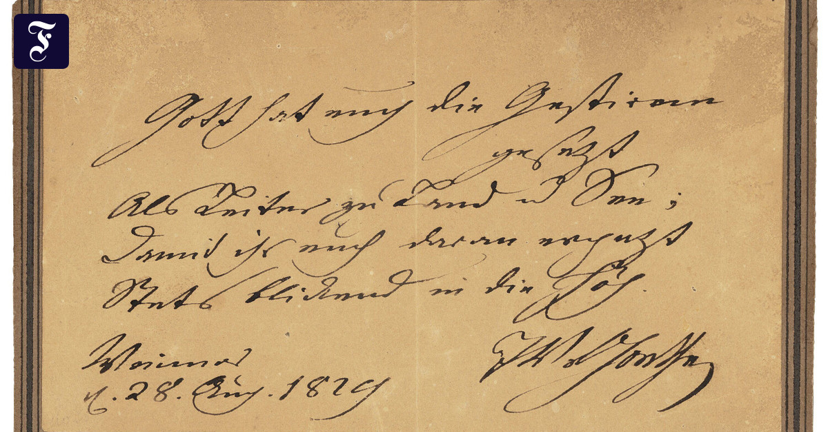 Klassik Stiftung erwirbt Handschrift zu Goethes „Divan“