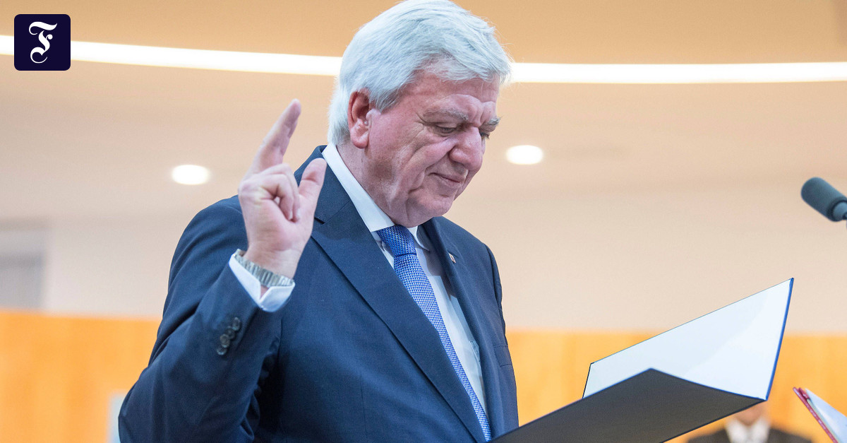 Bouffier wieder zum Ministerpräsidenten von Hessen gewählt
