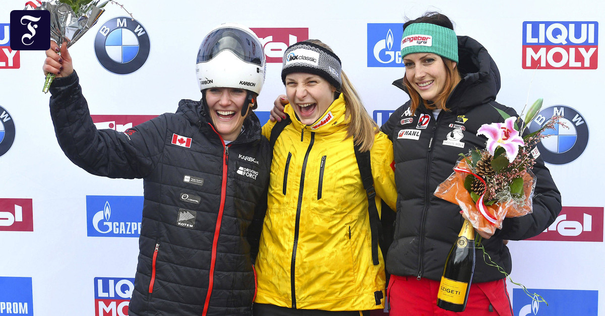Skeleton: Tina Hermann schafft ersten Weltcupsieg - Wintersport - FAZ