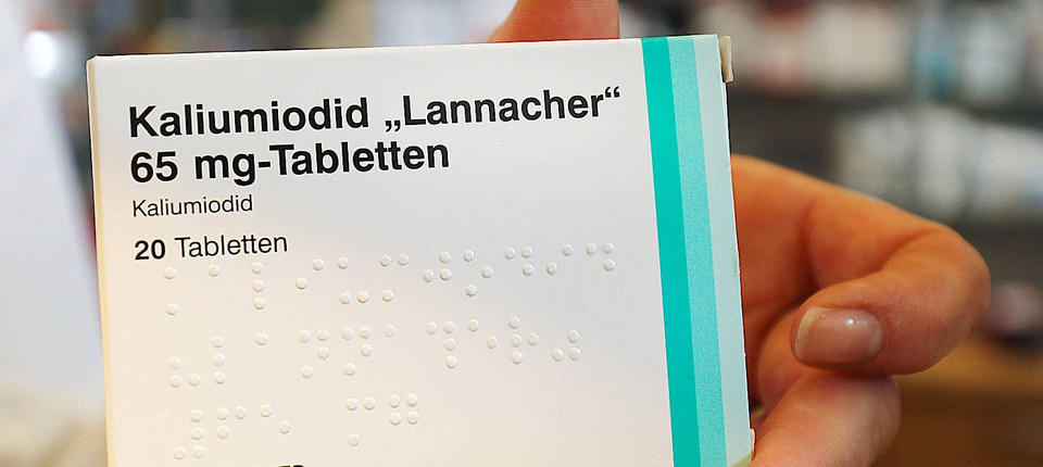 Radioaktivität in Deutschland: 190 Mio Jodtabletten zur Vorsorge