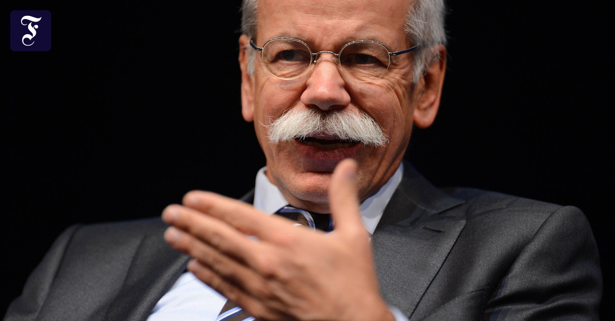 Automobilindustrie: Dieter Zetsche fünf weitere Jahre an Daimler-Spitze ...