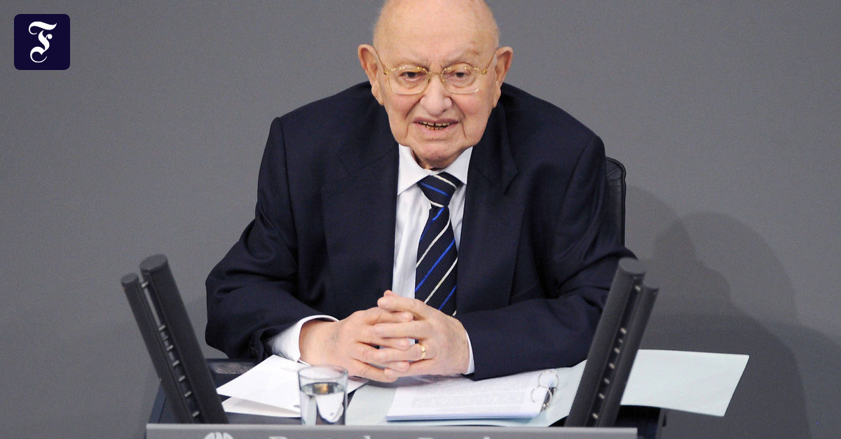 Marcel Reich-Ranicki im Bundestag: Es gilt das erlebte Wort ...