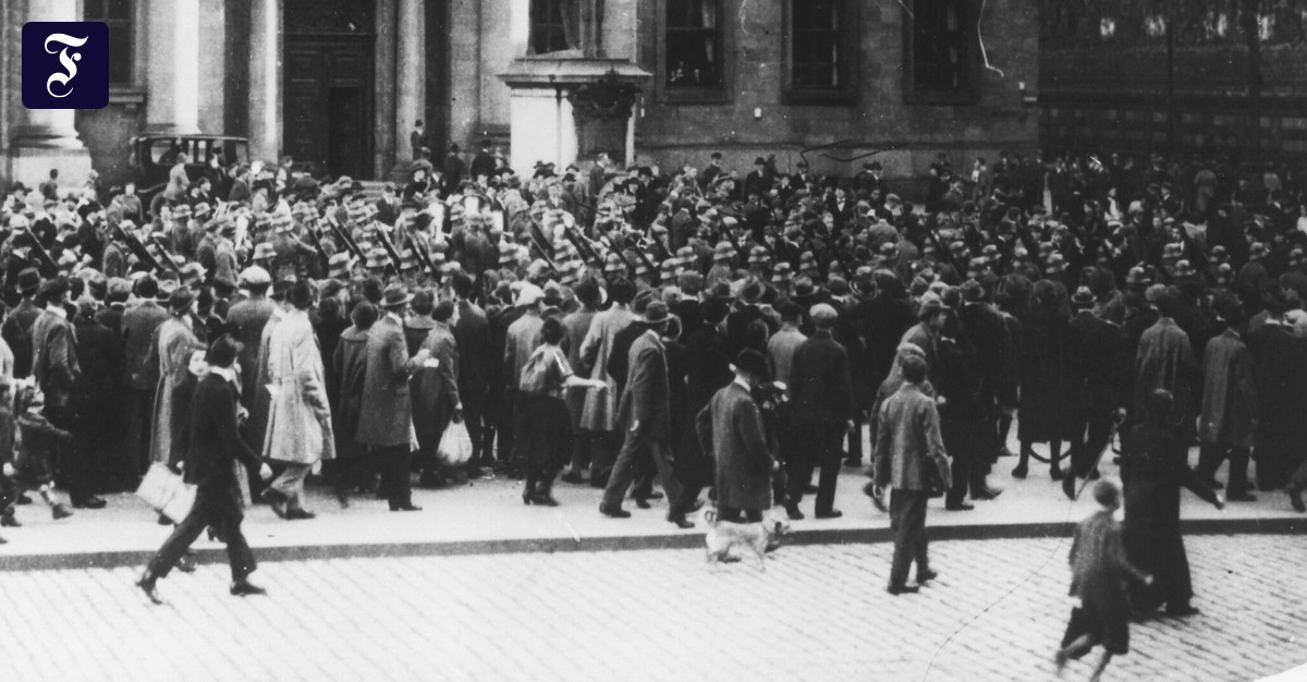 Hitlers Putsch ist gescheitert – Frankfurter Zeitung von 1923