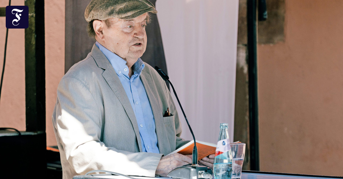 Hans Traxler stellt „Wie die Malerei verschwand“ in Frankfurt vor