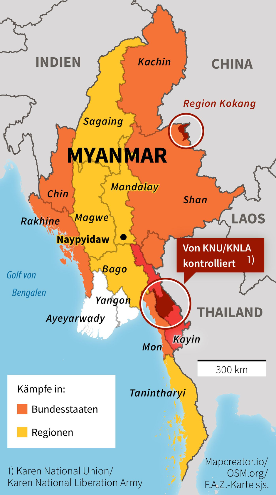 Bilderstrecke zu: Myanmar im Bürgerkrieg: Bluten und schwitzen für die ...