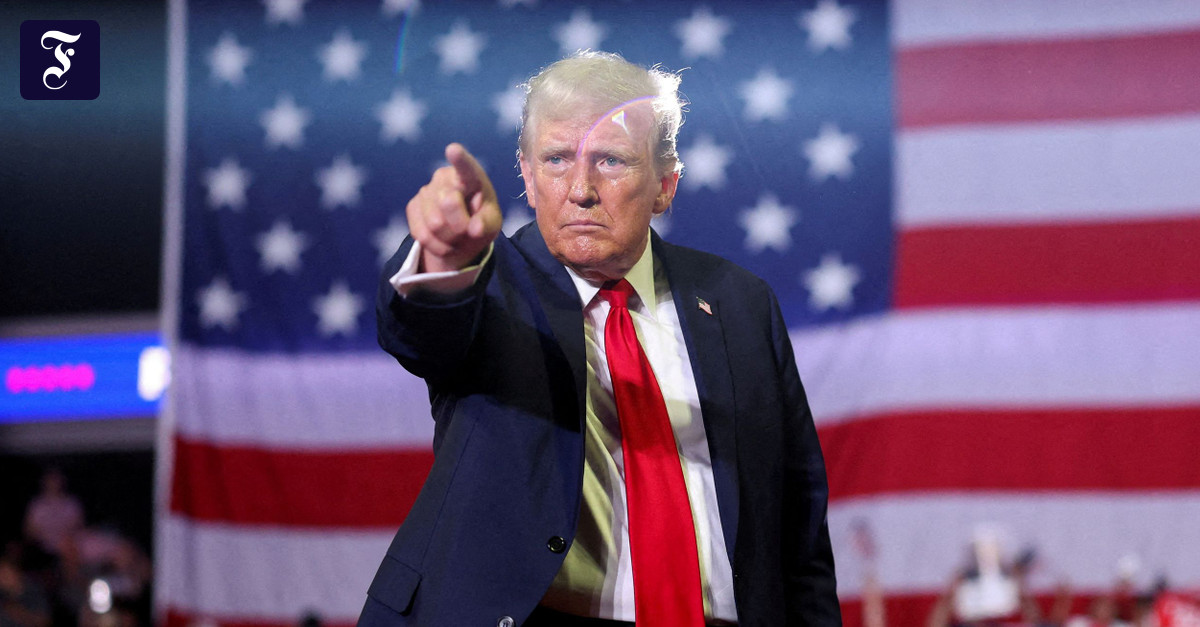 Donald Trumps Redeverbot teilweise aufgehoben