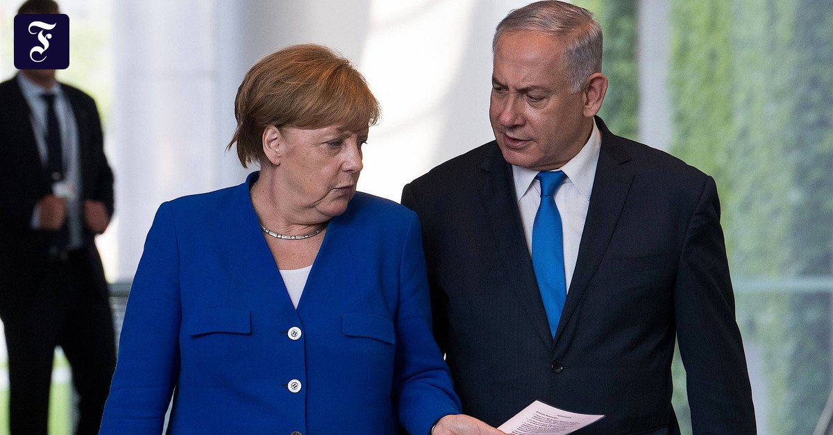 Berlin-Besuch: Benjamin Netanjahu und Angela Merkel im Gespräch