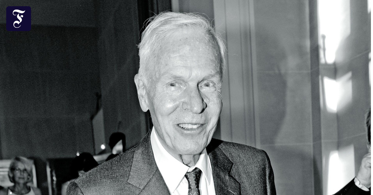 Münchener Privatbankier August von Finck mit 91 Jahren gestorben